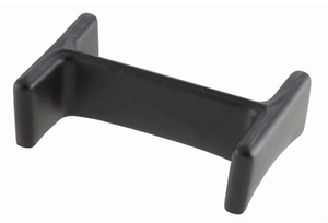 Black Rubber Beam Protection Cap - Corden Perimeter Systems